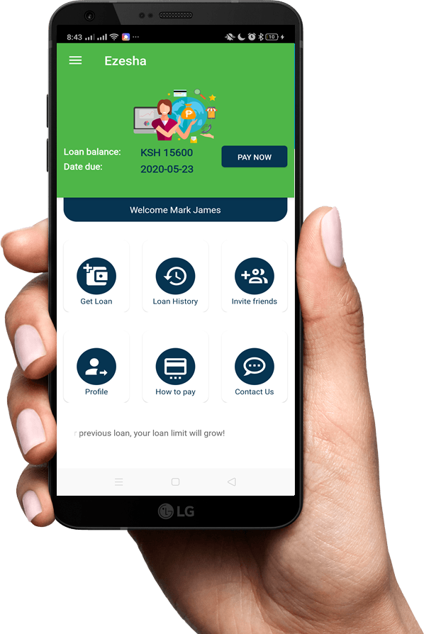 Ezesha - fast mobile loans